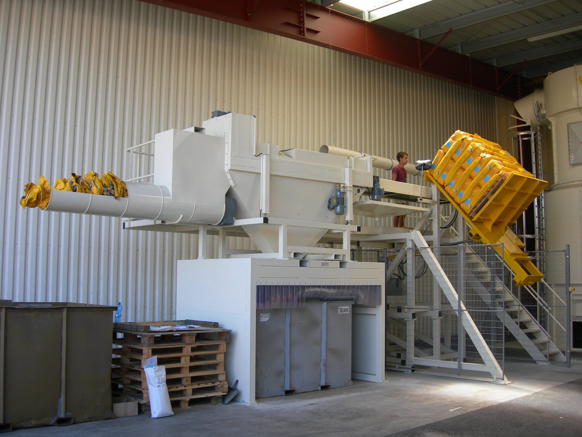 Depalletizer and debbager - iteks